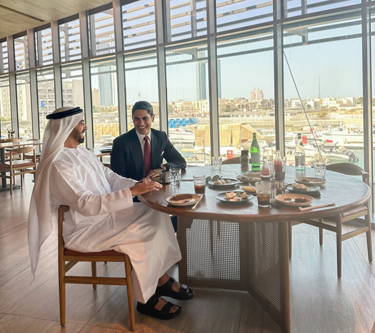 Ahmed Abou Hashima Meets H.H. Sheikh Saif bin Zayed Al Nahyan, Deputy Prime Minister and ...